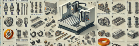 Cnc Machine Spare Parts List | EKA CNC and AUTOMATION